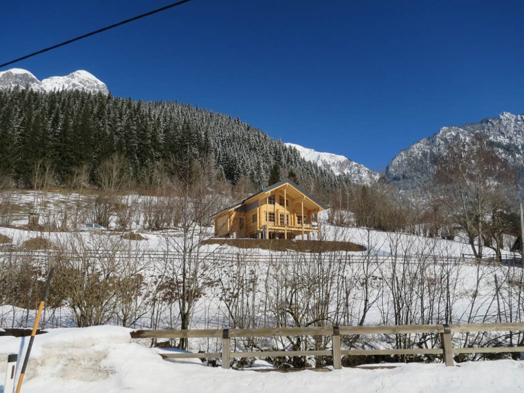 Two new houses constructed in Austria – Aito Log Houses