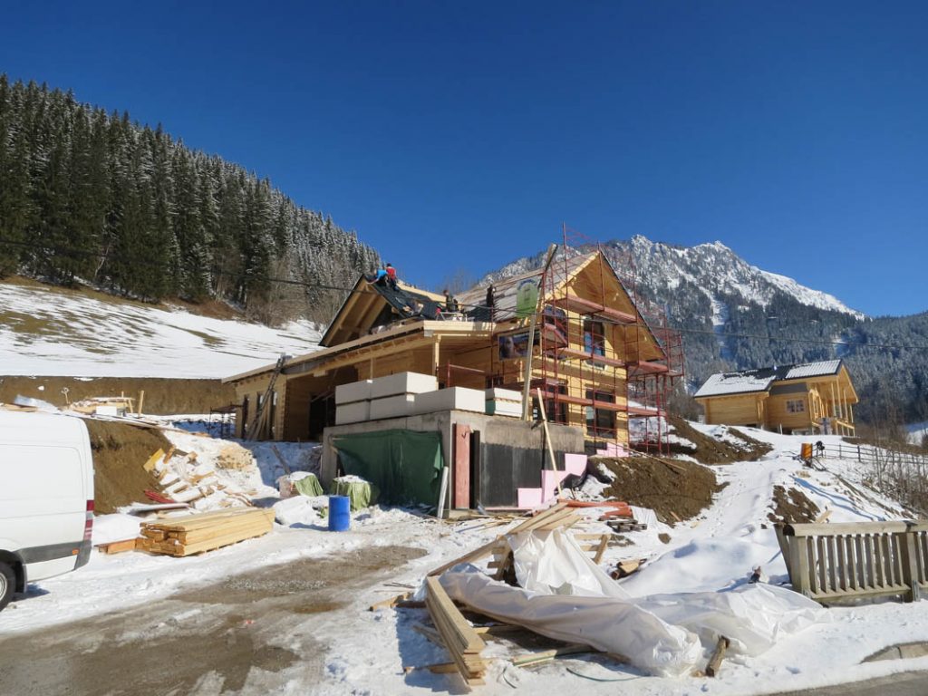Two new houses constructed in Austria – Aito Log Houses