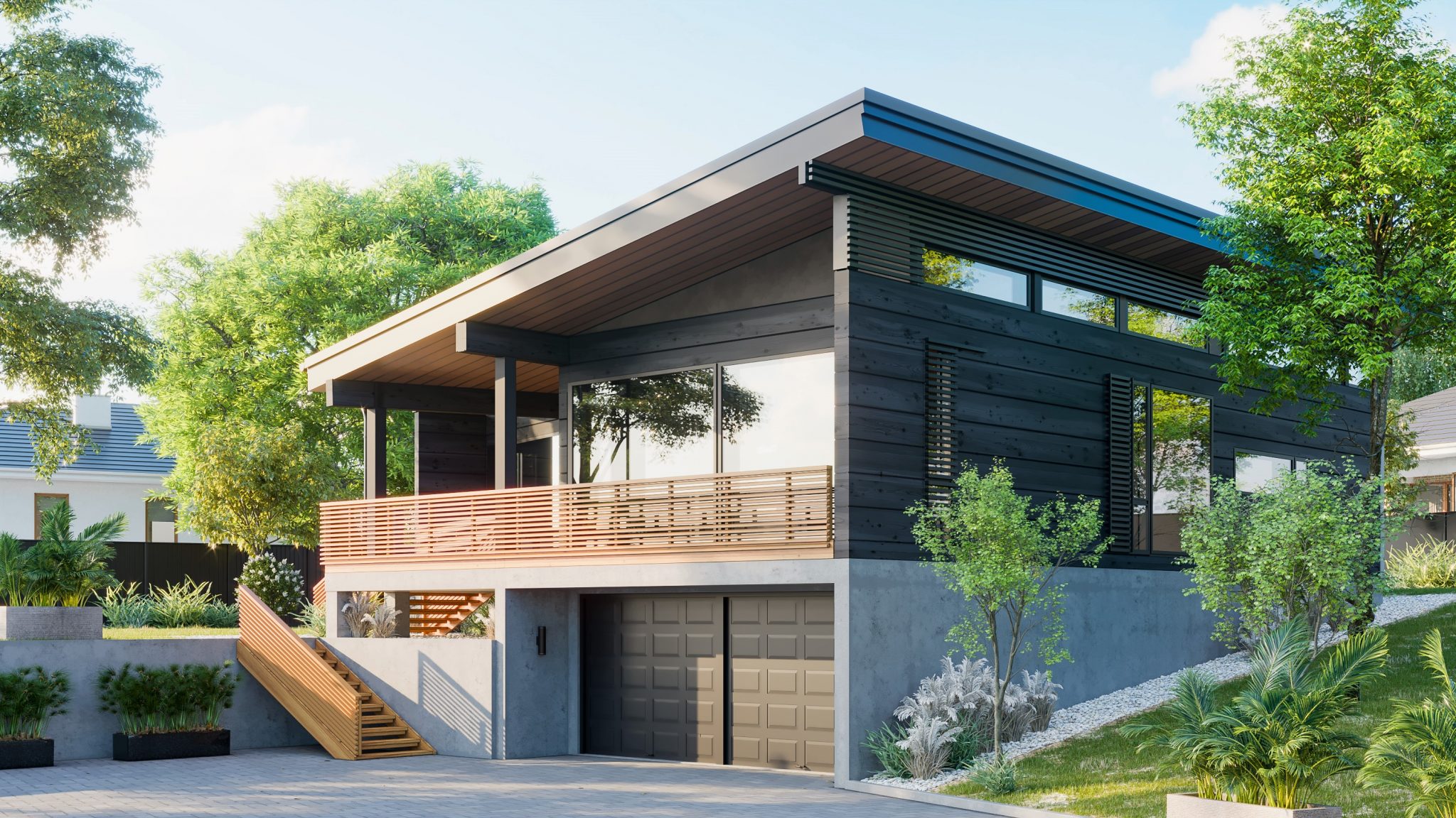 Tilly: modern adaptable wooden house model designed for families – Aito ...