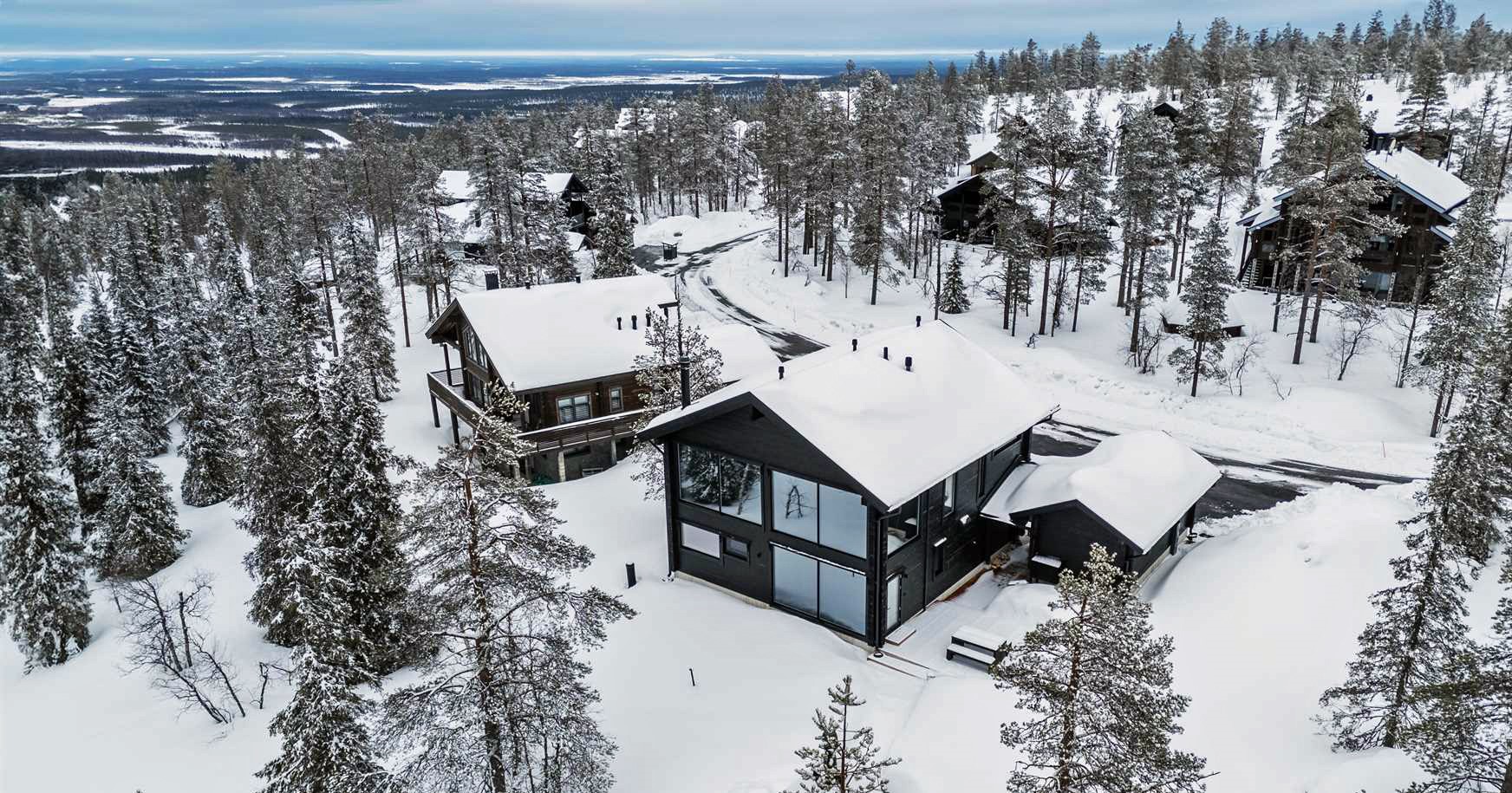 Villa Utsunpörrö: modern top-class villa to Levi in Lapland Finland by ...